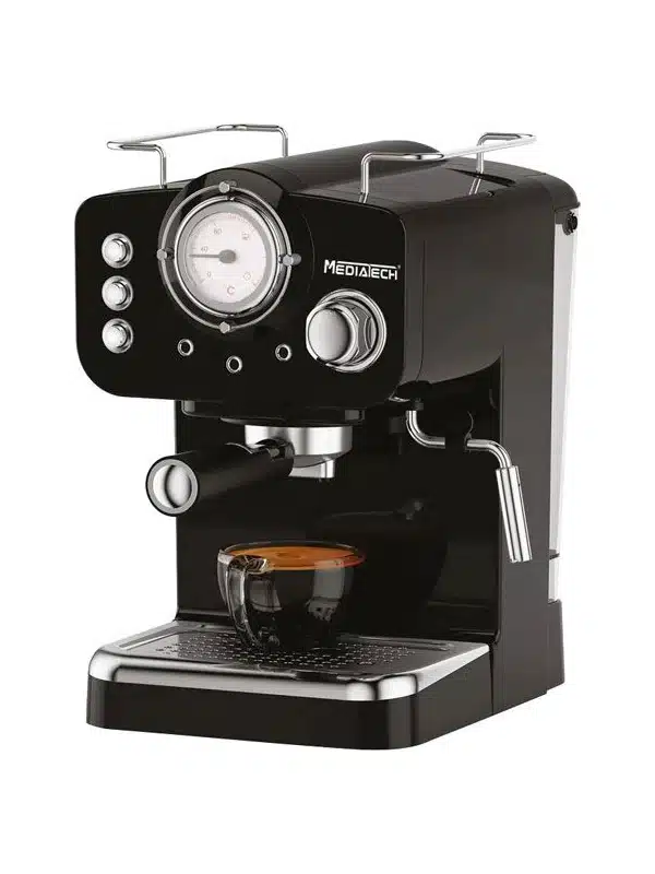 MediaTech – Espresso Coffee Machine 1100 Watt MT-CM301 - Media Tech ...
